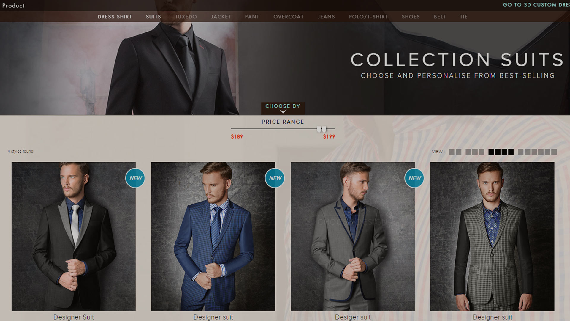 Tailored Suits Online | Over 900 Fabrics Starting at $199 – Variety and ...